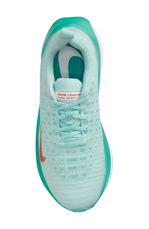Nike Infinityrn 4 Running Shoe In Jade/red/white | ModeSens