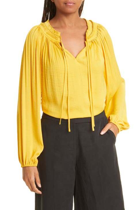 Women's Yellow Blouses | Nordstrom