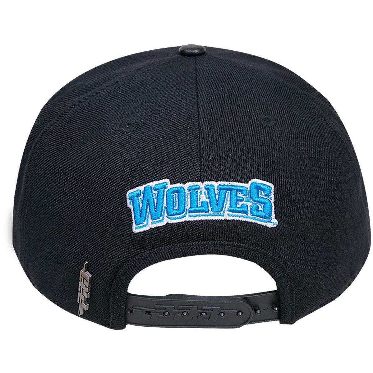 PRO STANDARD Men's Pro Standard Black Cheyney Wolves Arch Over Logo ...