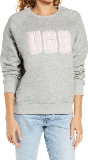 UGG® Collection Madeline Fuzzy Logo Graphic Sweatshirt | Nordstrom