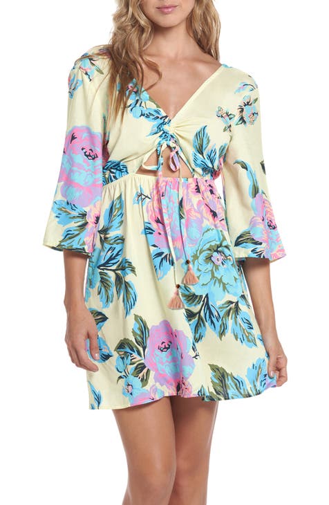 Women's Yellow Swimsuit Cover-Ups, Beachwear & Wraps | Nordstrom