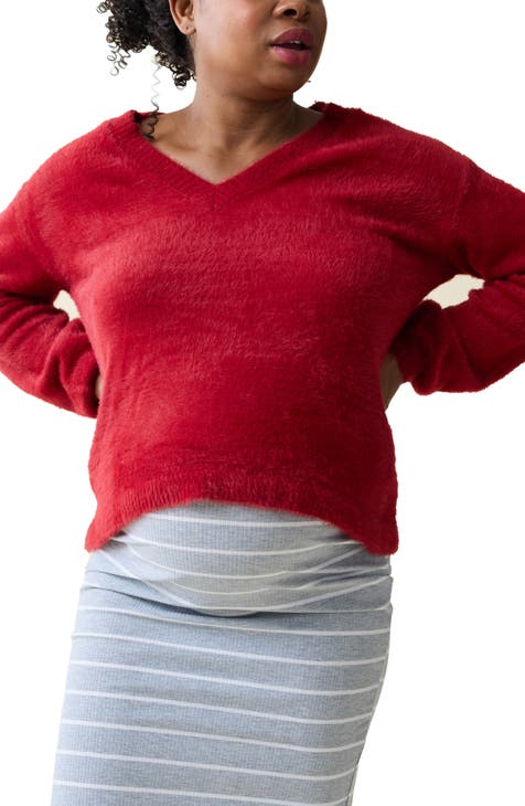 Women's Red Maternity Tops & Tees | Nordstrom