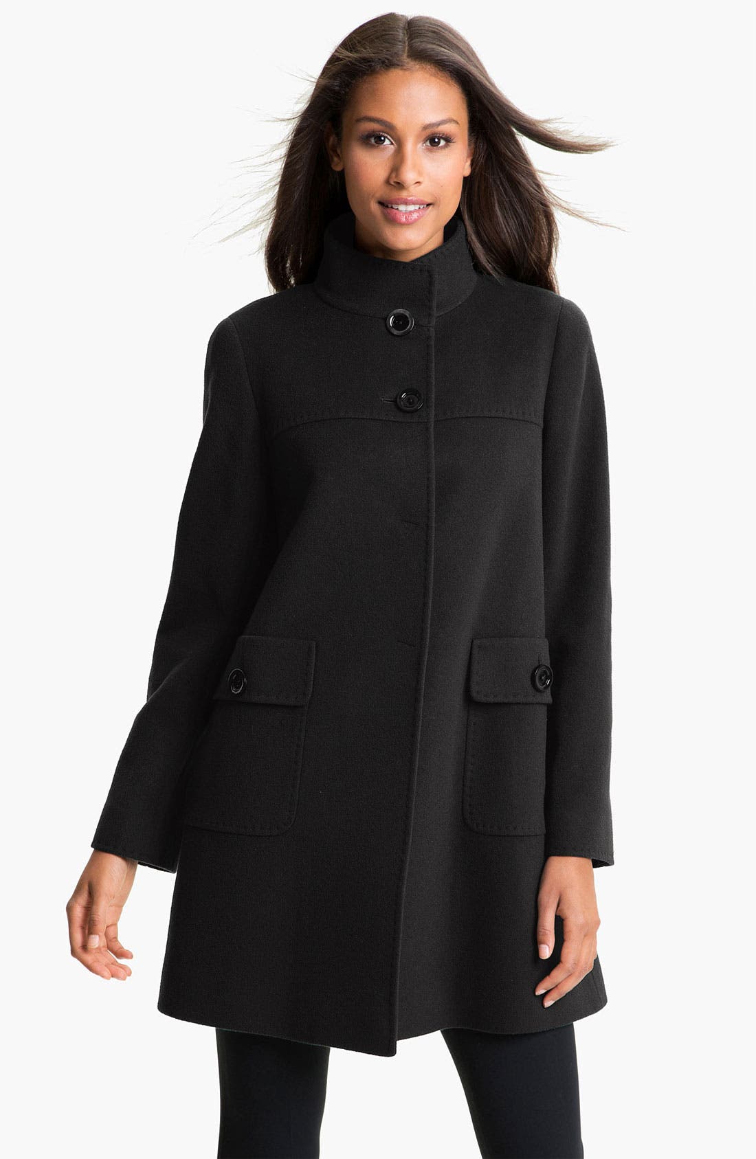 Cinzia Rocca A-Line Wool Blend Coat | Nordstrom