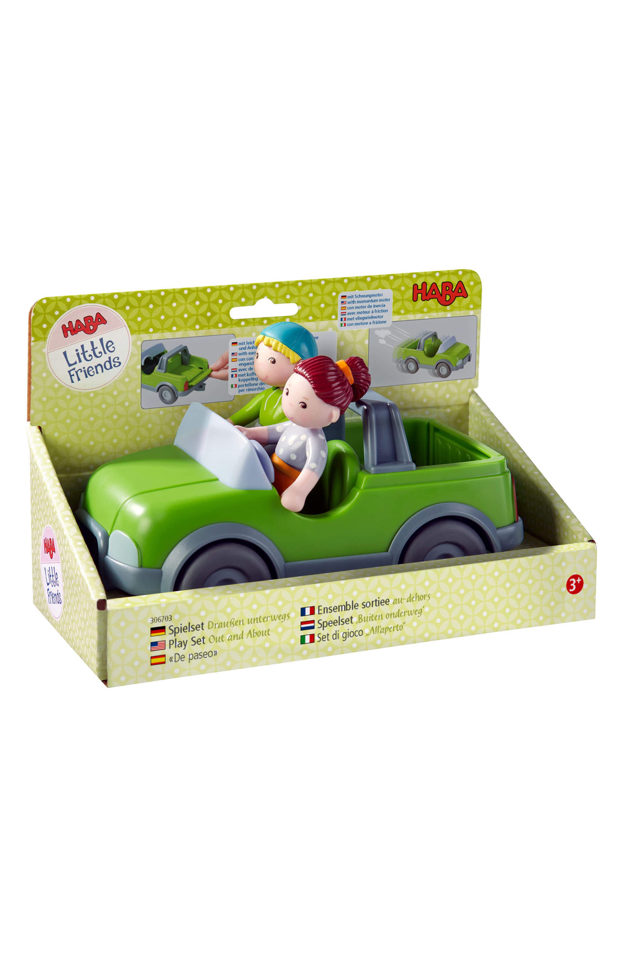 HABA Little Friends 3-Piece ATV Playset | Nordstrom
