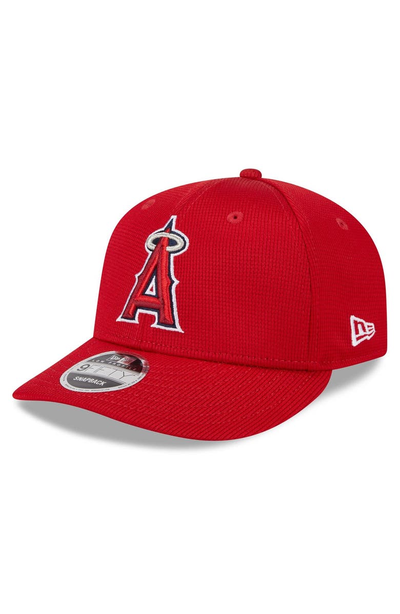 New Era Men's New Era Red Los Angeles Angels 2024 Spring Training Low ...