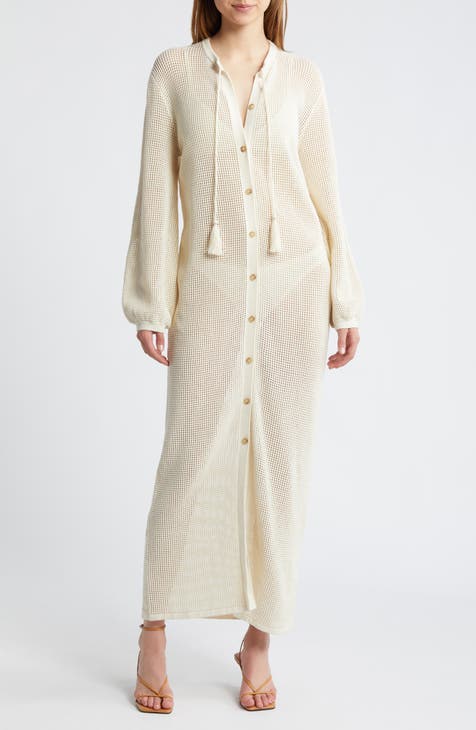 Long Sleeve White Dresses | Nordstrom