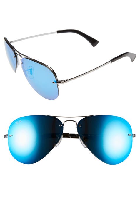 Blue Aviator Sunglasses Nordstrom