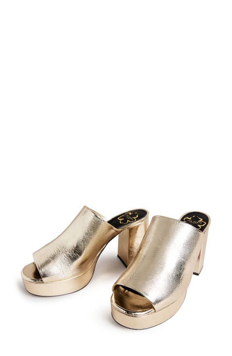 Women's Metallic Platform Sandals | Nordstrom