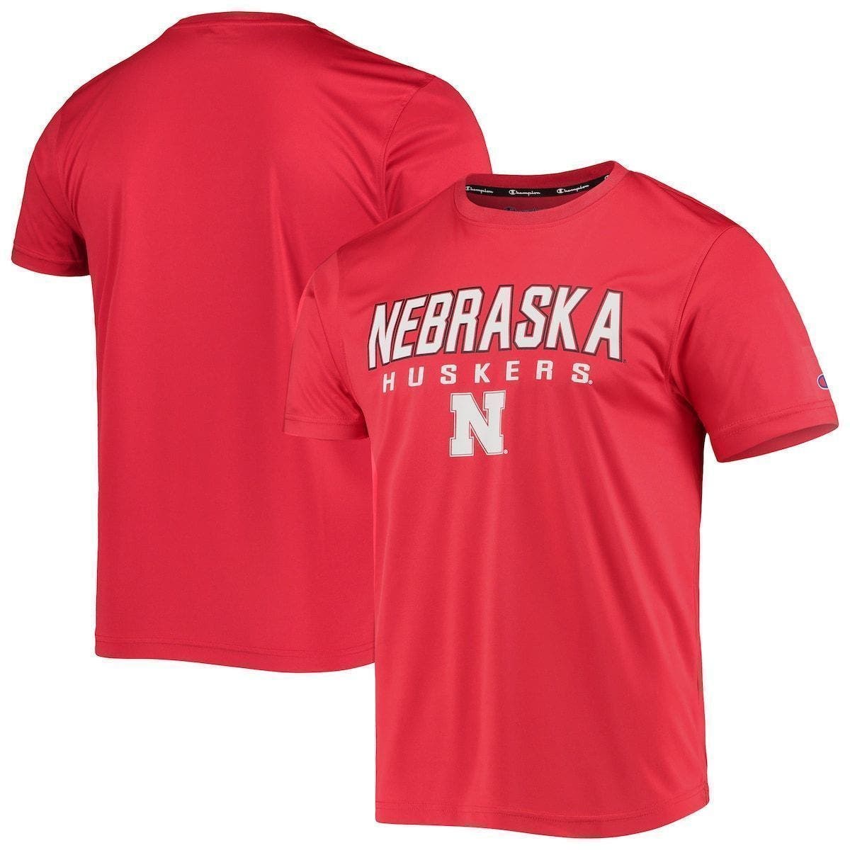 Champion Men's Champion Scarlet Nebraska Huskers Stack T-Shirt | Nordstrom