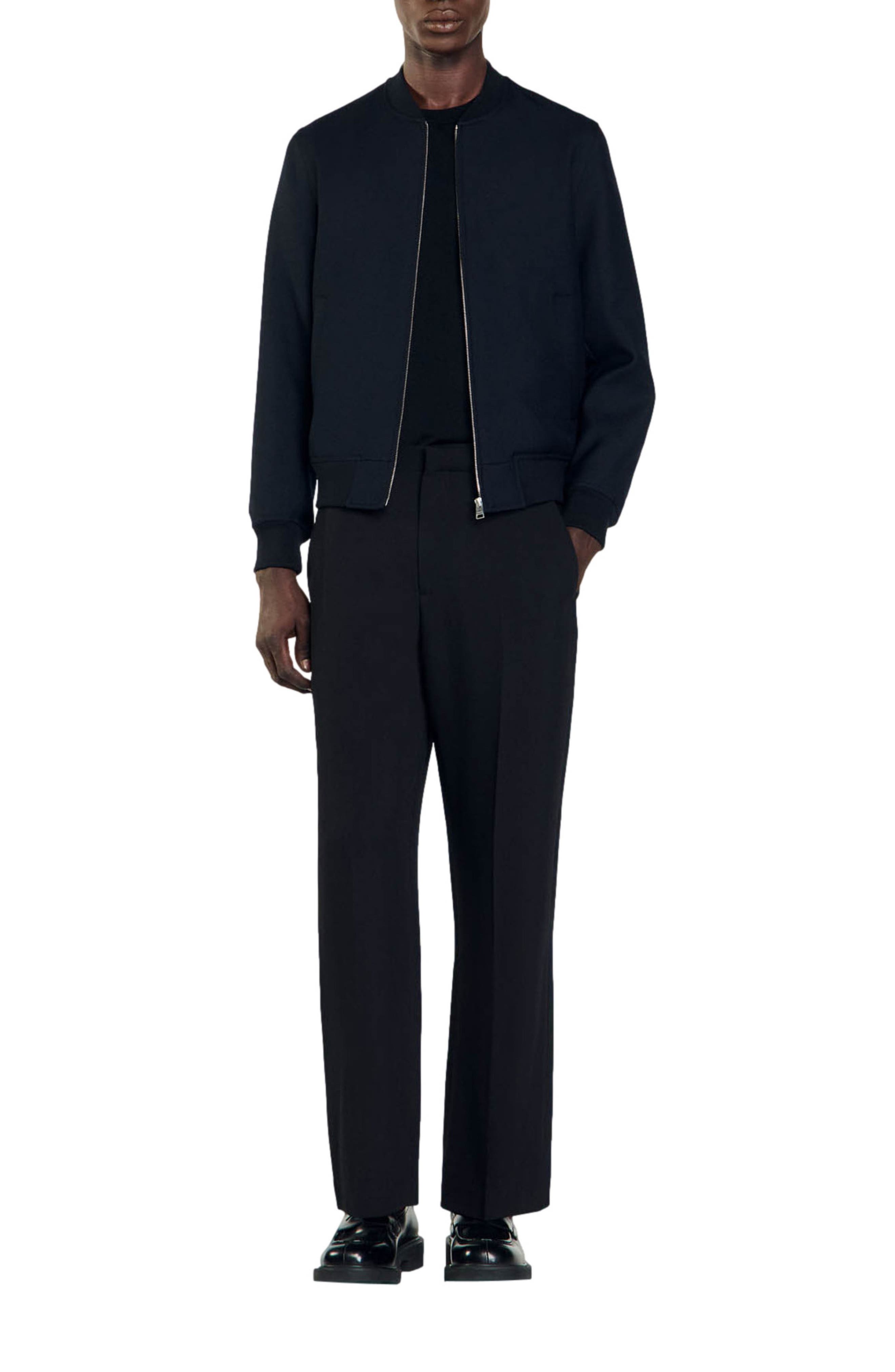 Sandro New Teddy Varsity Jacket | Smart Closet