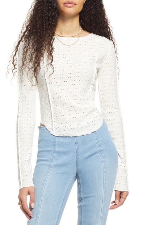 Women's Ivory Tops | Nordstrom