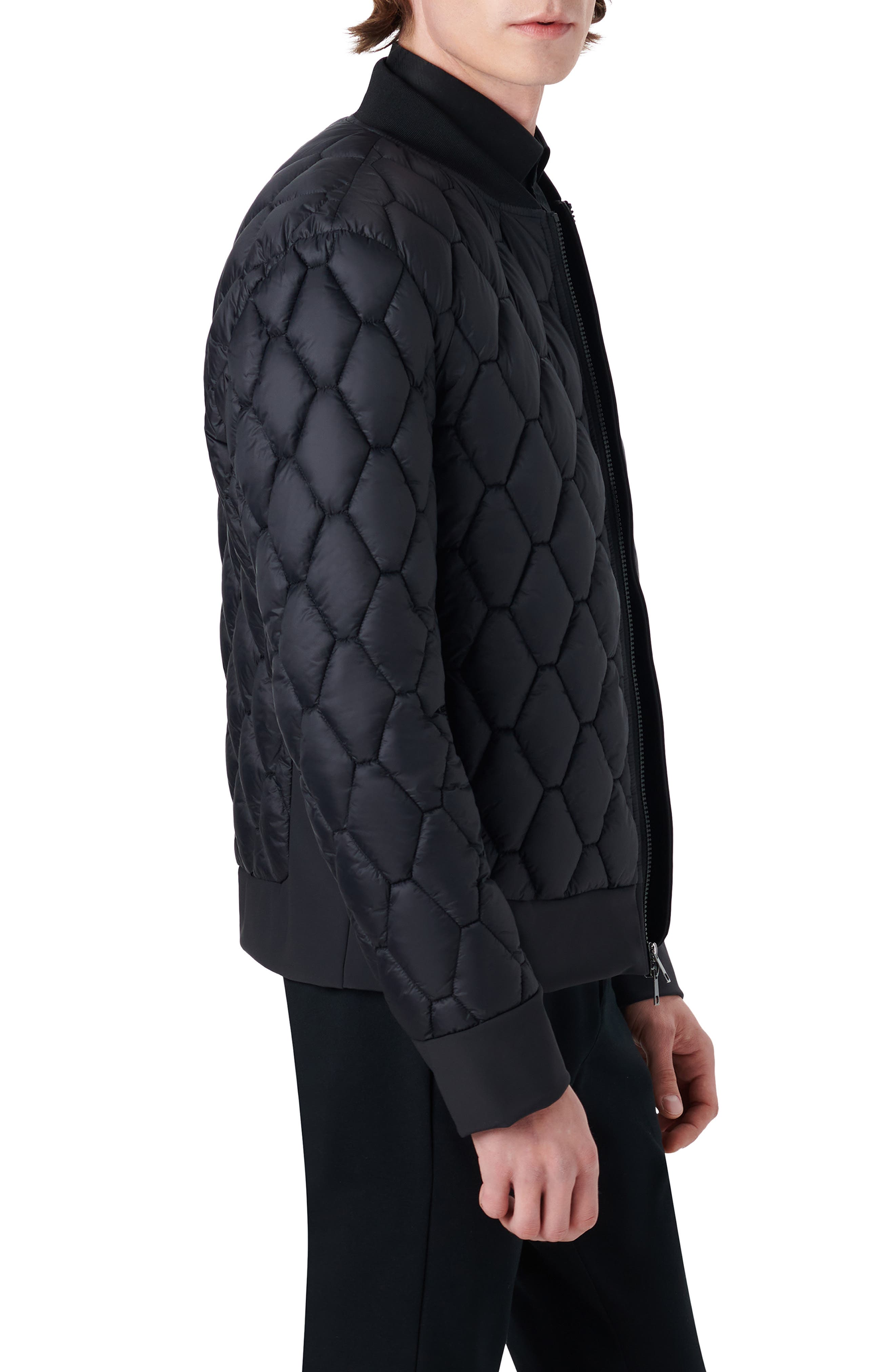 Bugatchi Quilted Bomber Jacket | Nordstrom