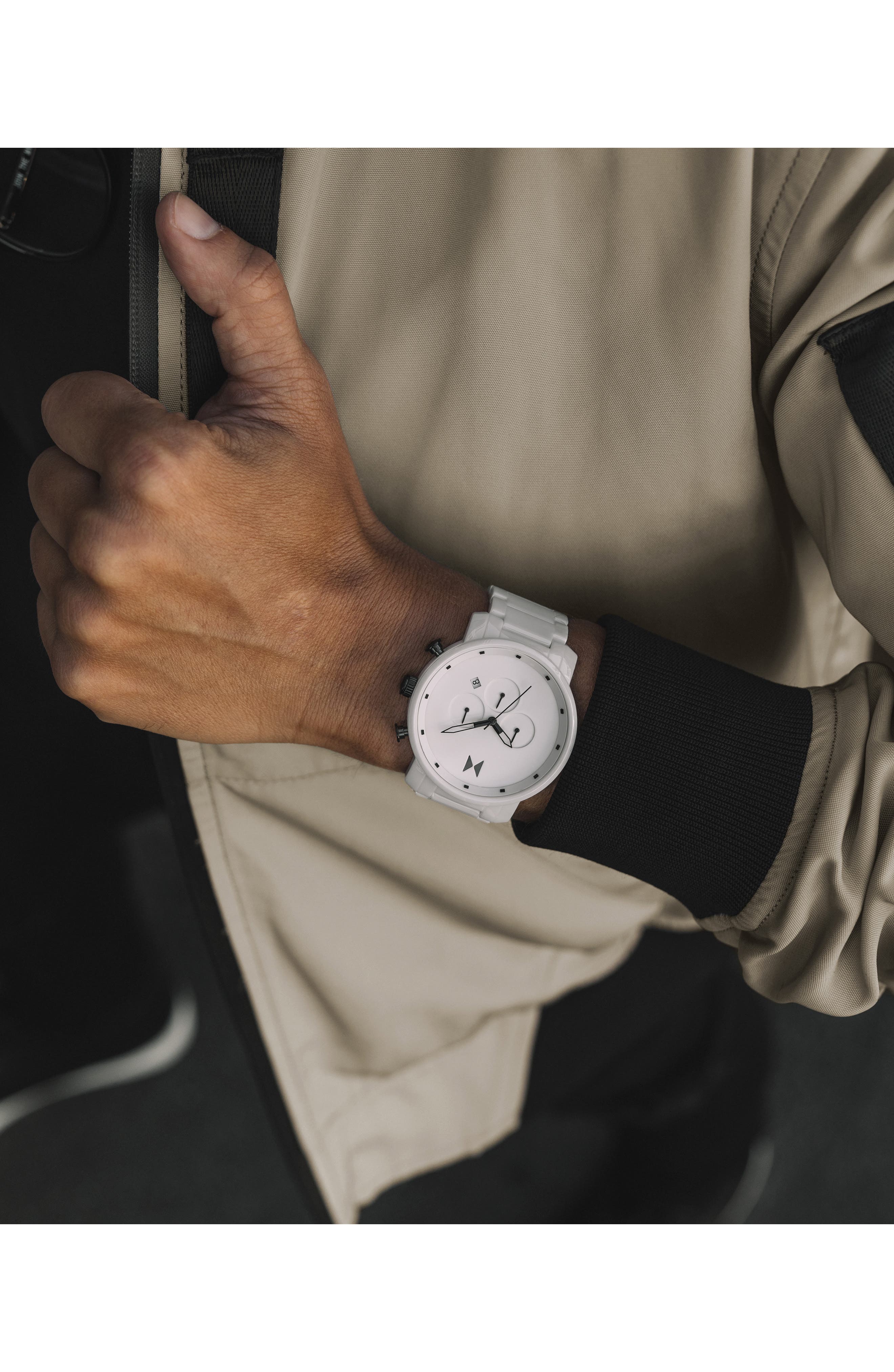 Mvmt Ceramic Chronograph, 45mm | Smart Closet