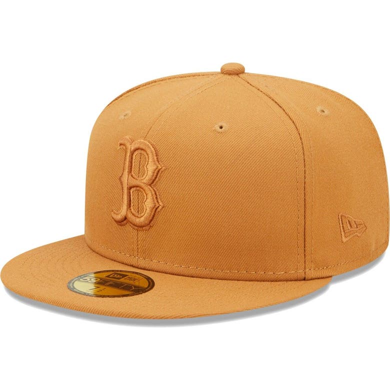 New Era Brown Boston Red Sox Bronze Color Pack 59fifty Fitted Hat ...