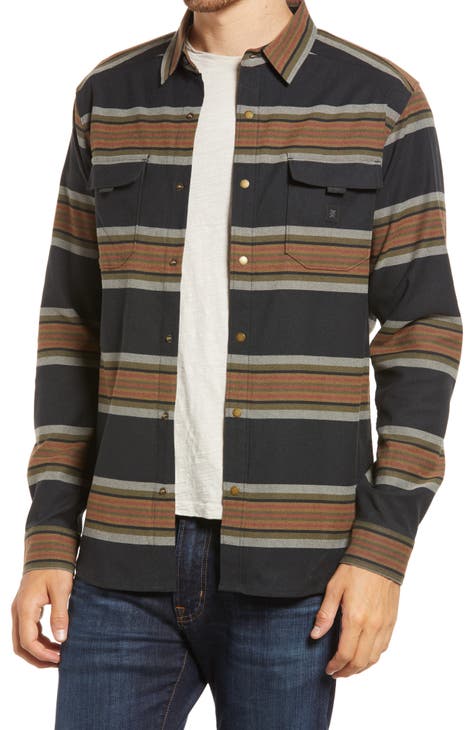 Men's Black Flannel Shirts | Nordstrom
