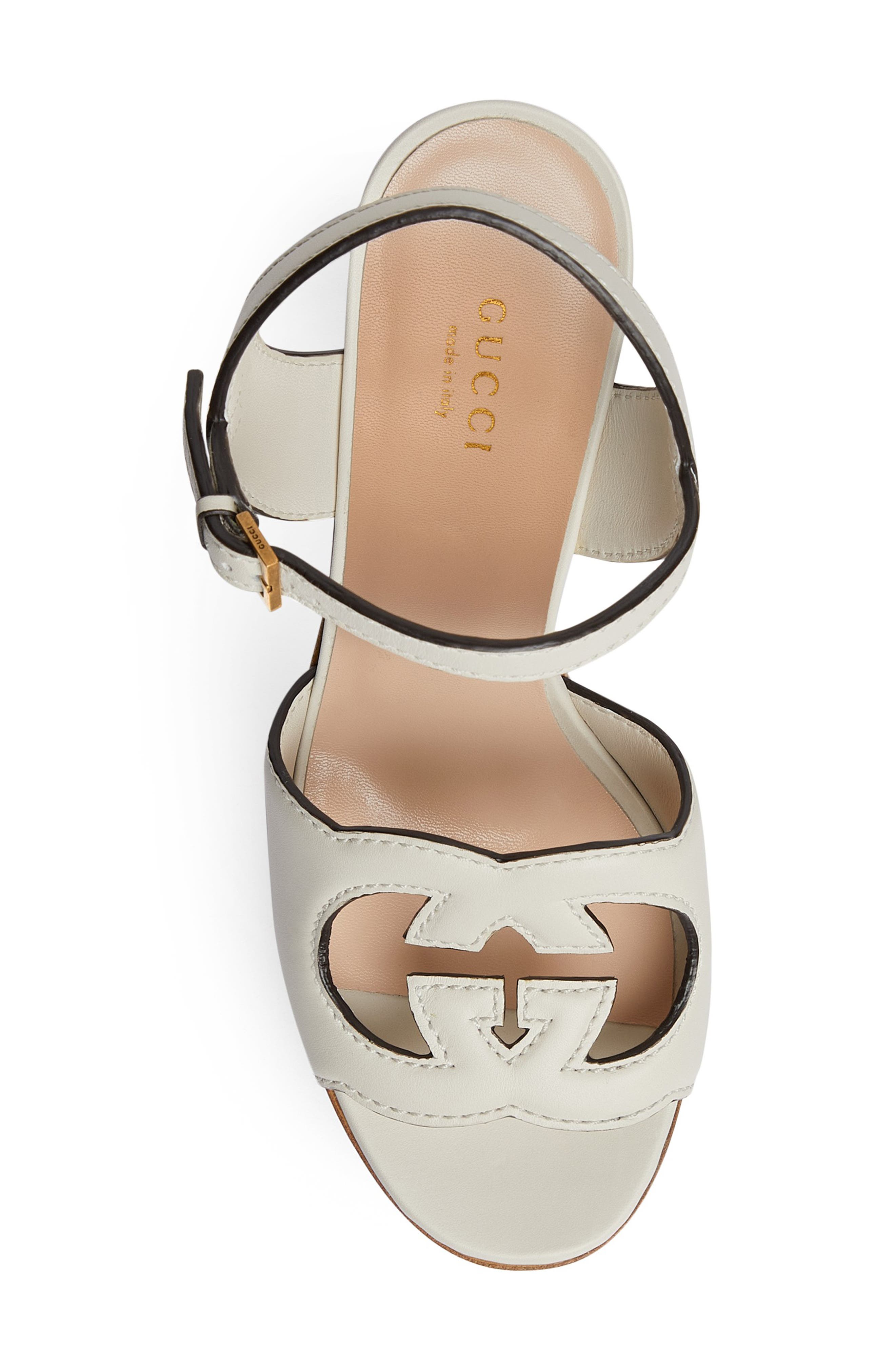 Gucci Interlocking G Cutout Platform Sandal (Women) | Nordstrom
