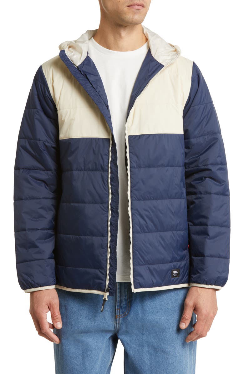 Vans Prospect MTE-1 Colorblock Hooded Puffer Jacket | Nordstromrack