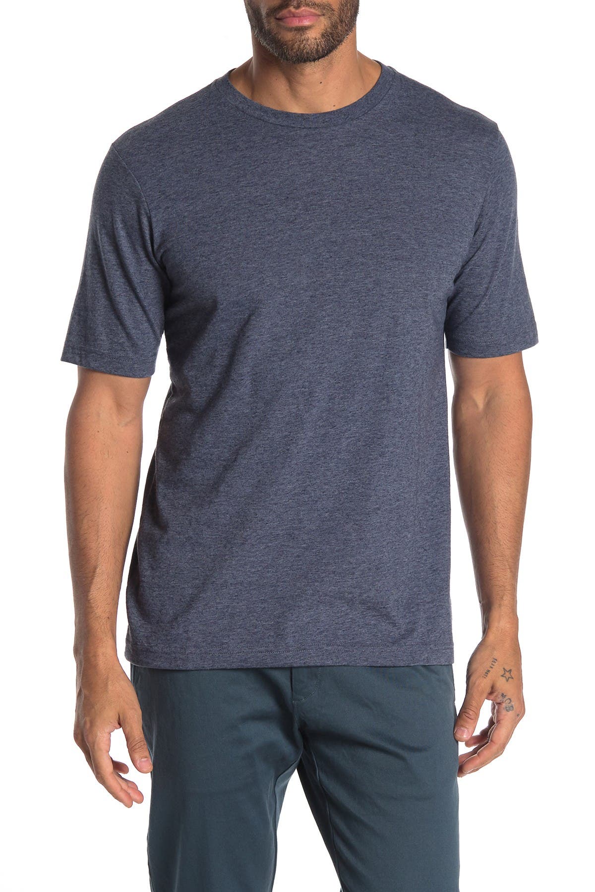 TRAVIS MATHEW | Try Me Heathered Crew Neck T-Shirt | Nordstrom Rack