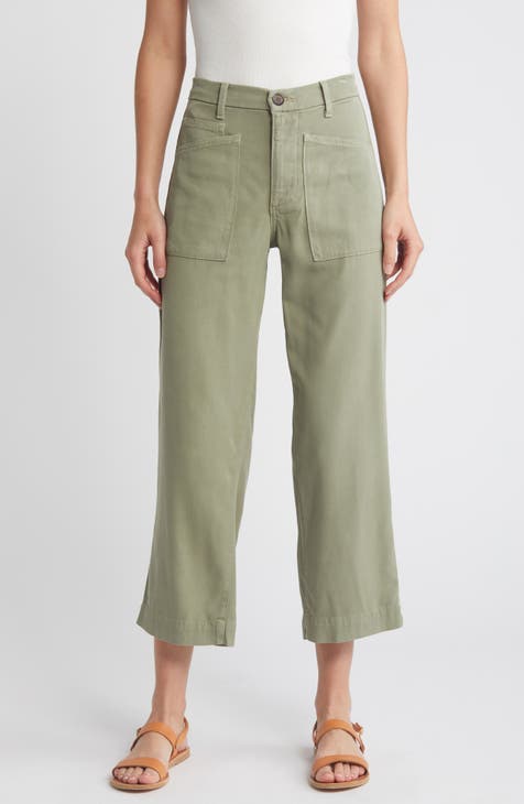 Women's Wide Leg Cropped & Capri Pants | Nordstrom