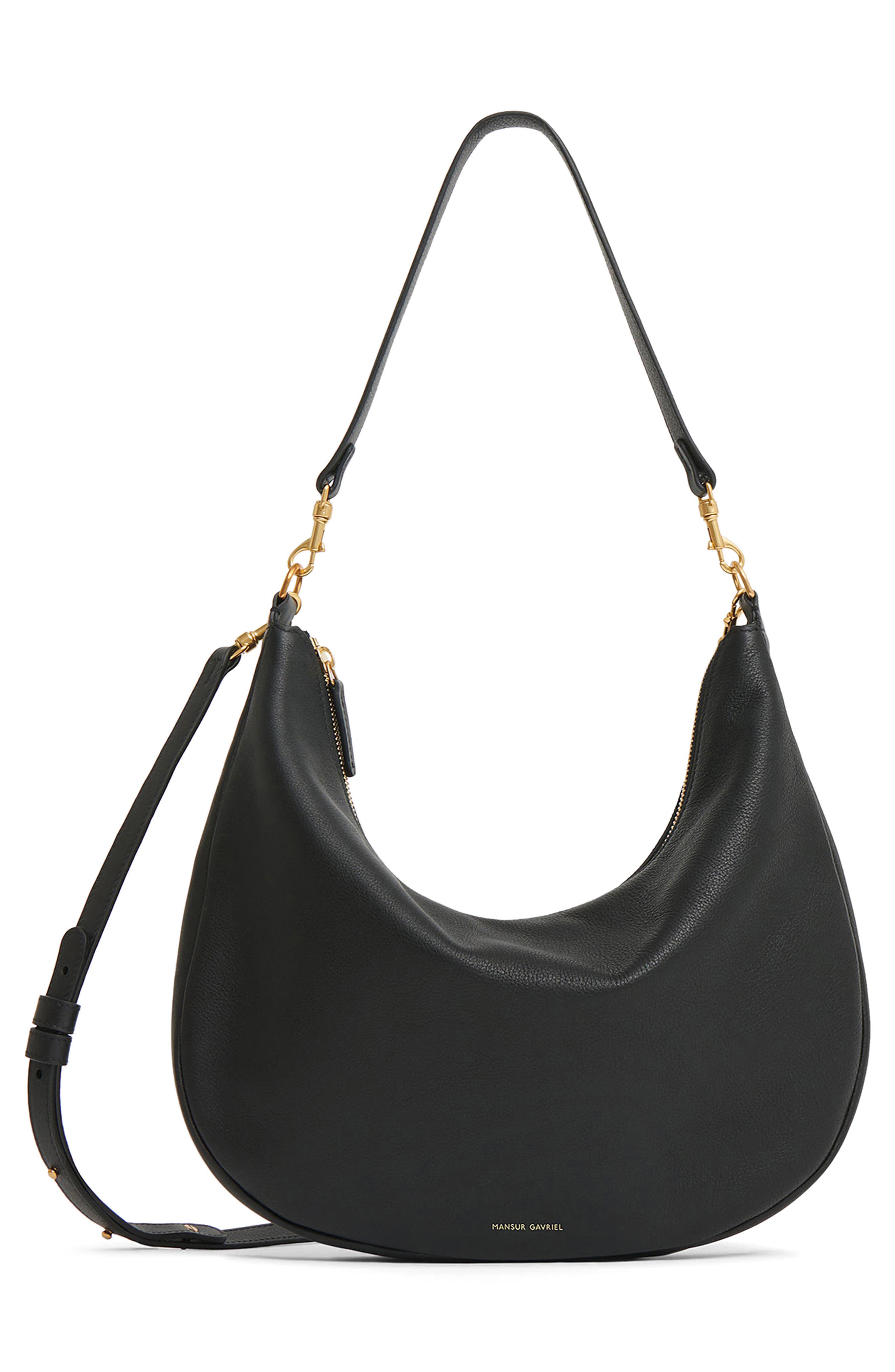 Mansur Gavriel Swing Leather Hobo Bag | Nordstrom