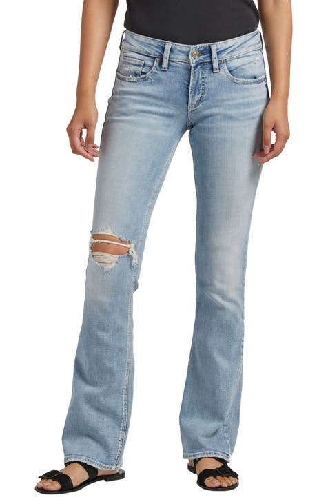 Women's Low Rise Ripped & Distressed Jeans | Nordstrom