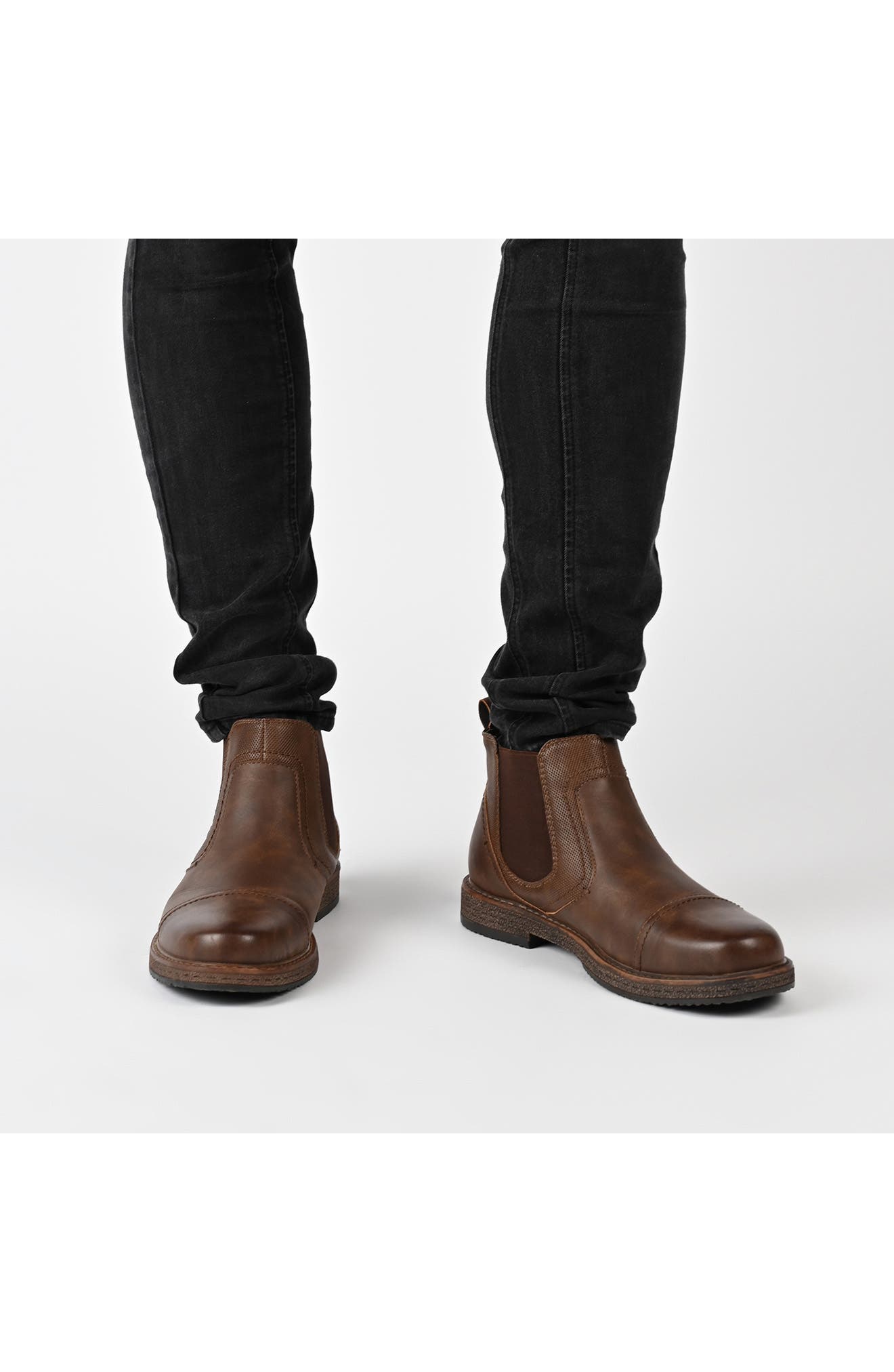 VANCE CO Lancaster Chelsea Boot - Wide Width Available (Men ...