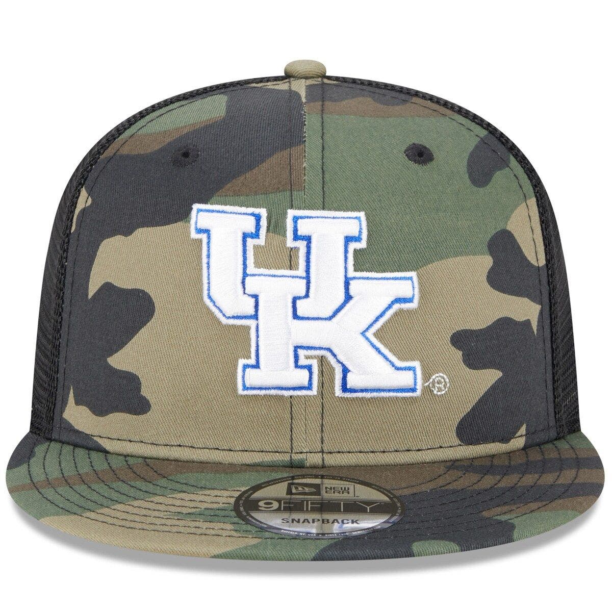 New Era Men's New Era Camo/Black Kentucky Wildcats Classic Trucker ...