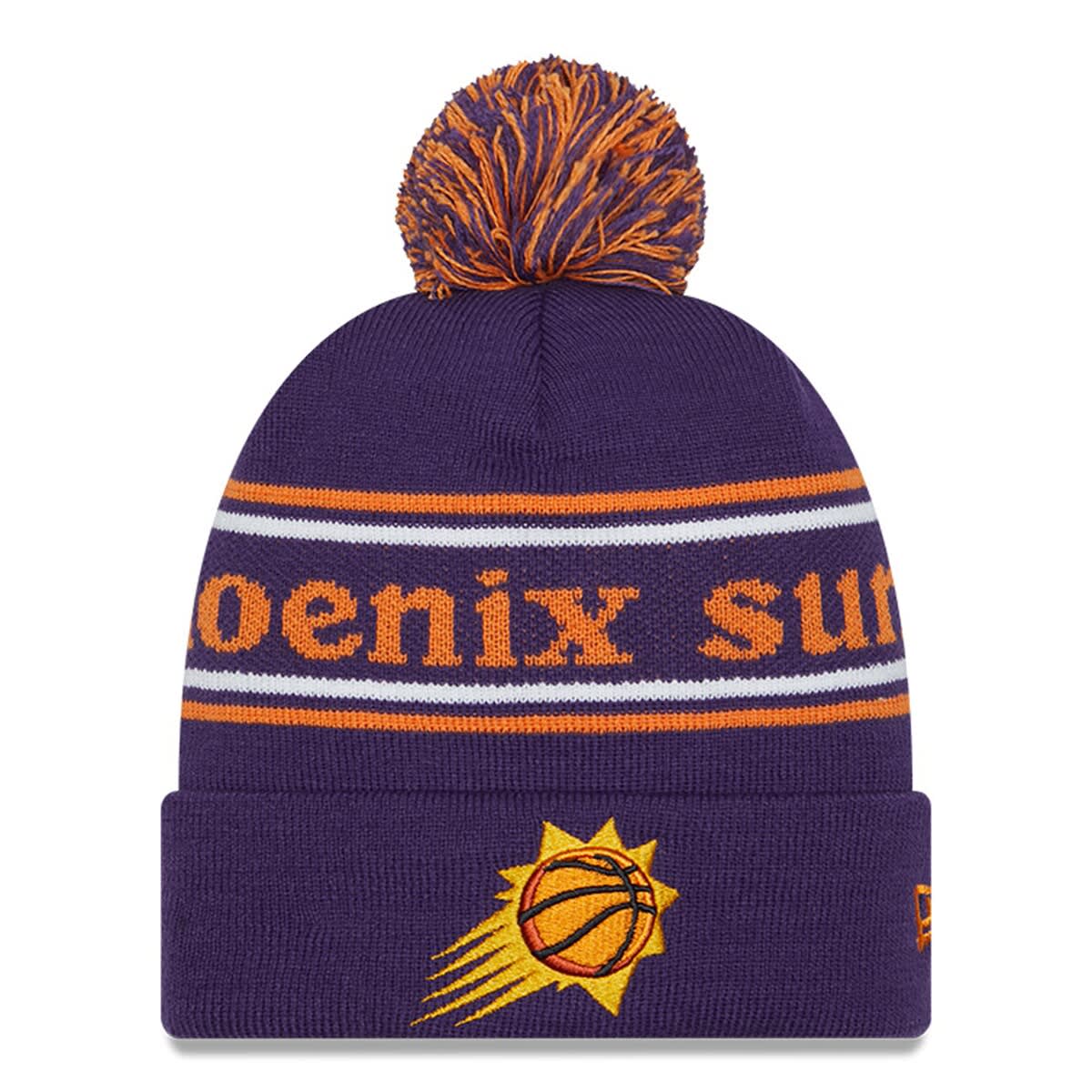 New Era Men's New Era Purple Phoenix Suns Marquee Cuffed Knit Hat with ...