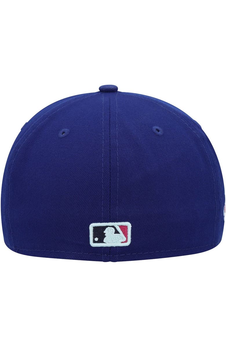 New Era Men's New Era Royal Los Angeles Dodgers 1988 World Series Polar Lights 59FIFTY Fitted ...