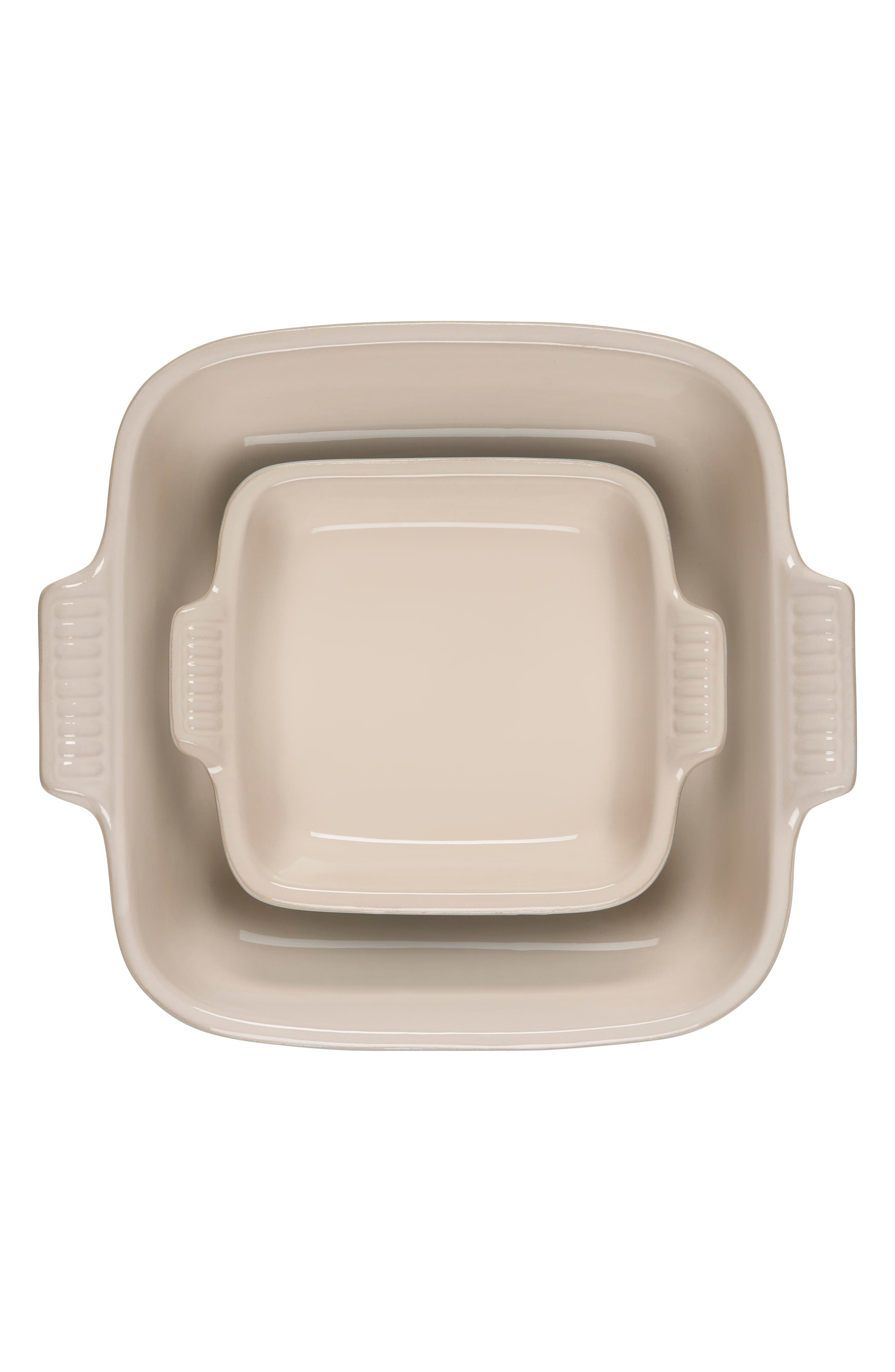 Le Creuset Set of 2 Heritage Square Baking Dishes | Nordstrom