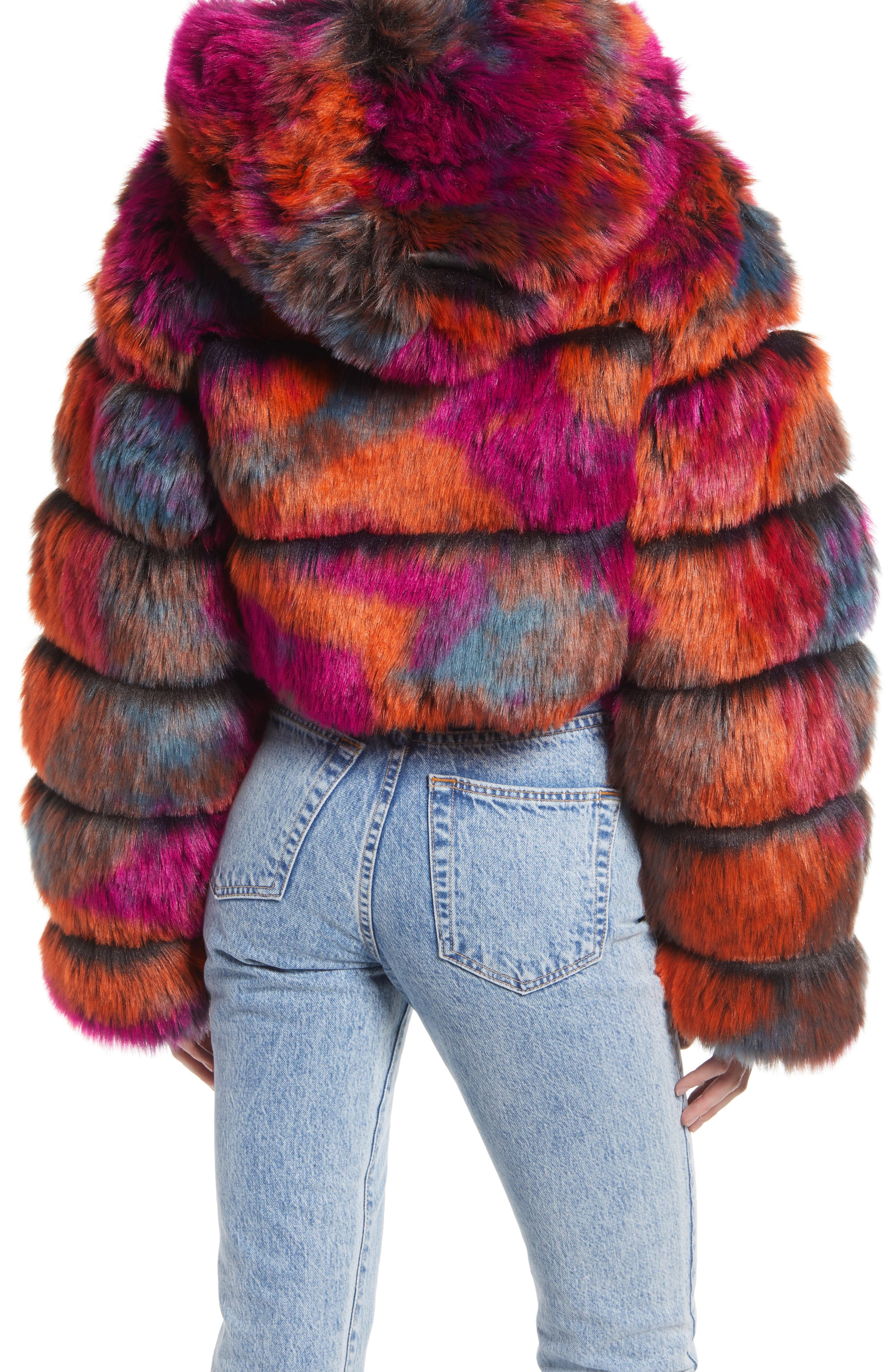 AZALEA WANG Faux Fur Puffer Jacket | Nordstrom