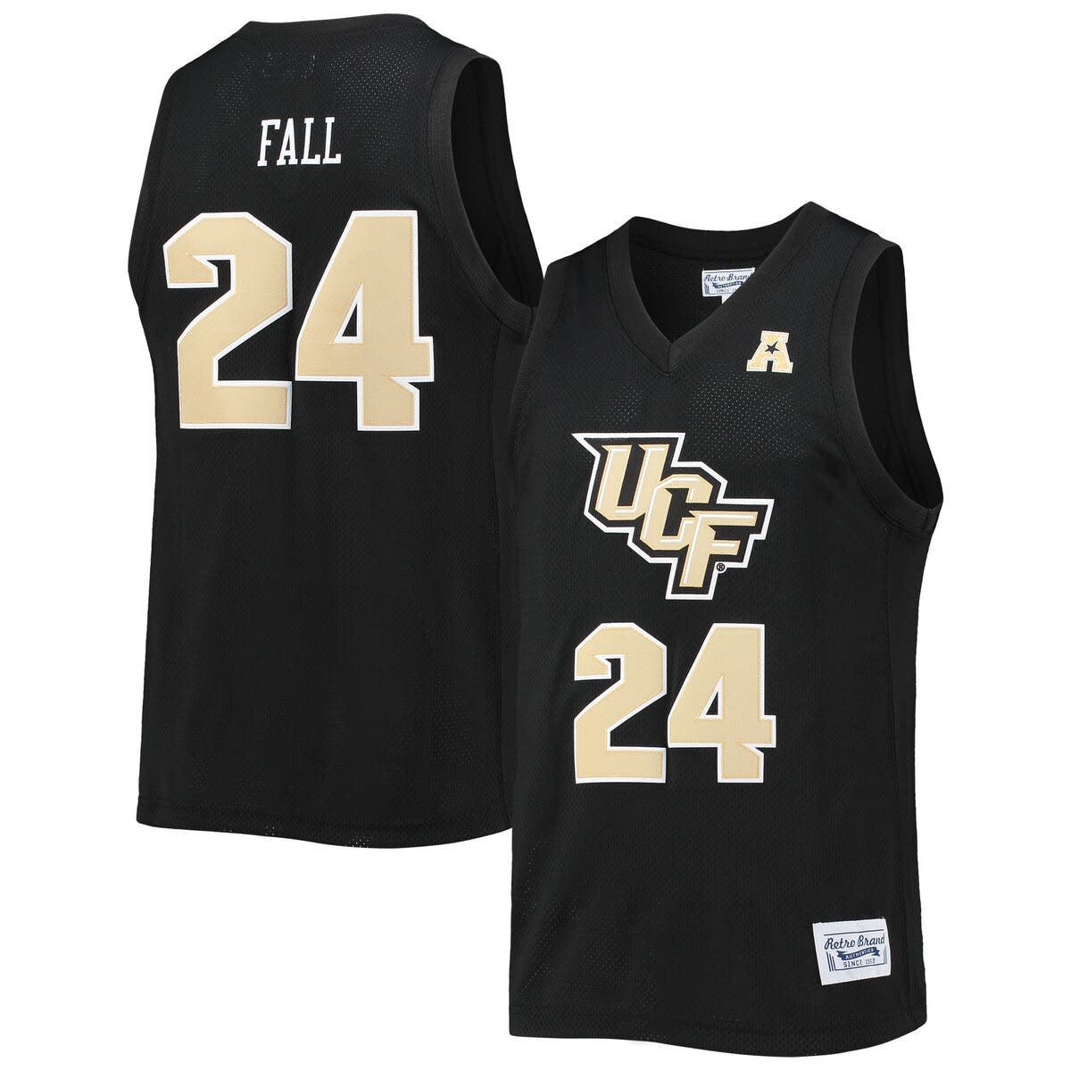 Retro Brand Men's Original Retro Brand Tacko Fall Black UCF Knights ...