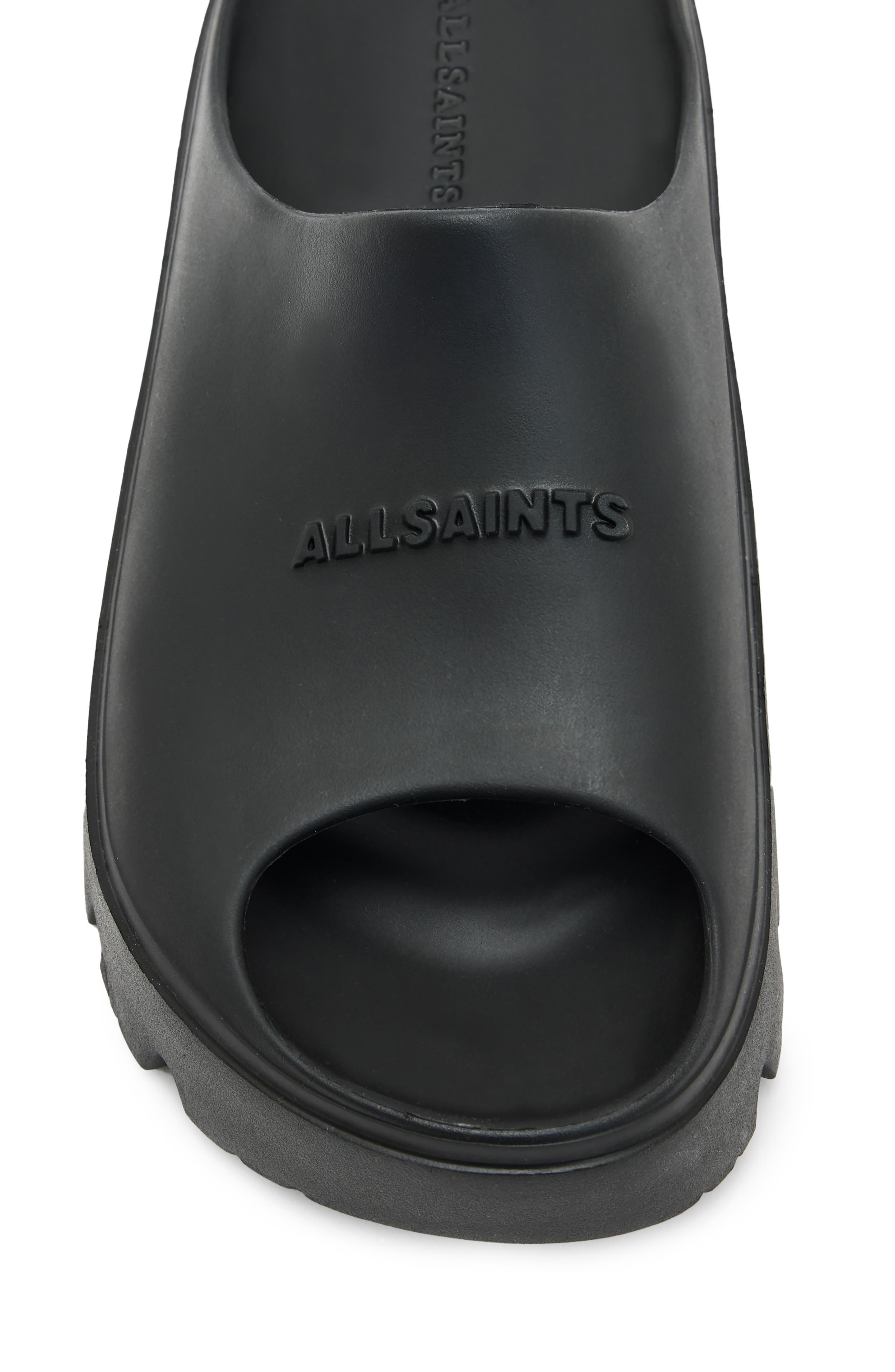 AllSaints Eclipse Flatform Slide Sandal (Women) | Nordstrom