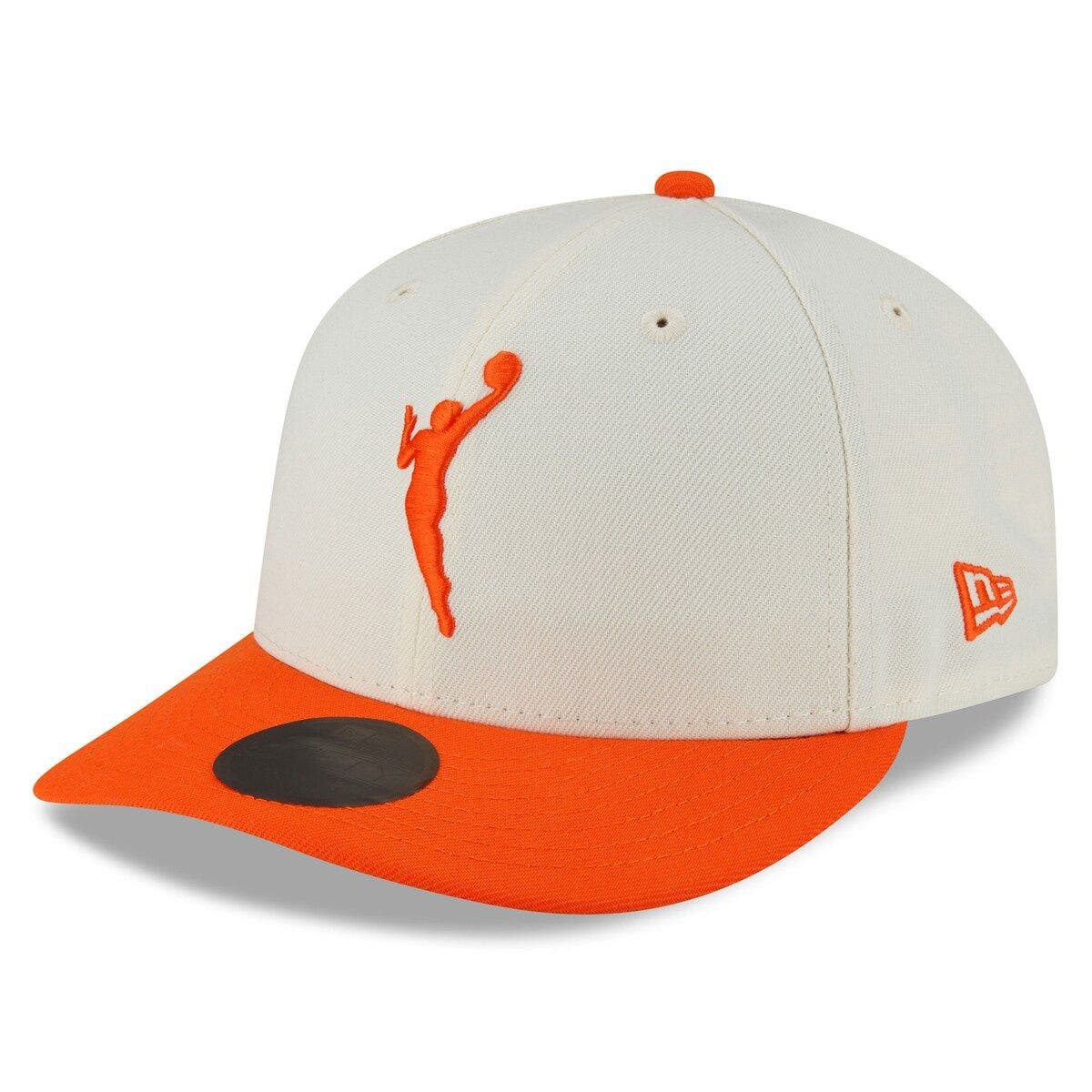 New Era Men's New Era White/Orange 2023 WNBA Draft 9FIFTY Snapback Hat ...