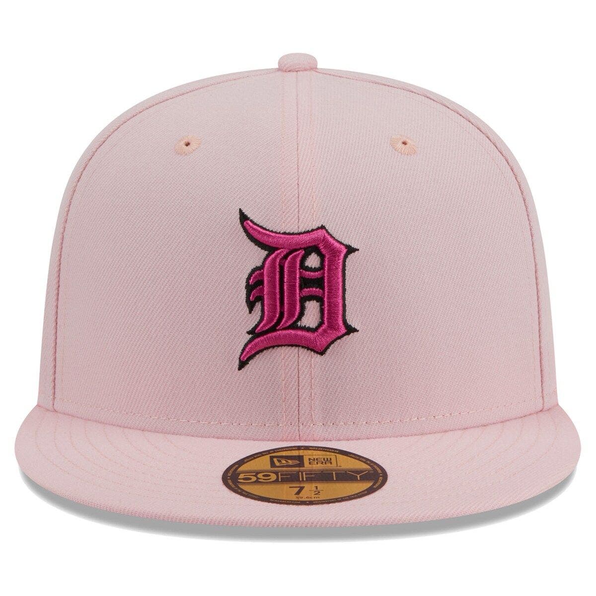 New Era Men's New Era Pink Detroit Tigers 1984 MLB World Series 59FIFTY ...