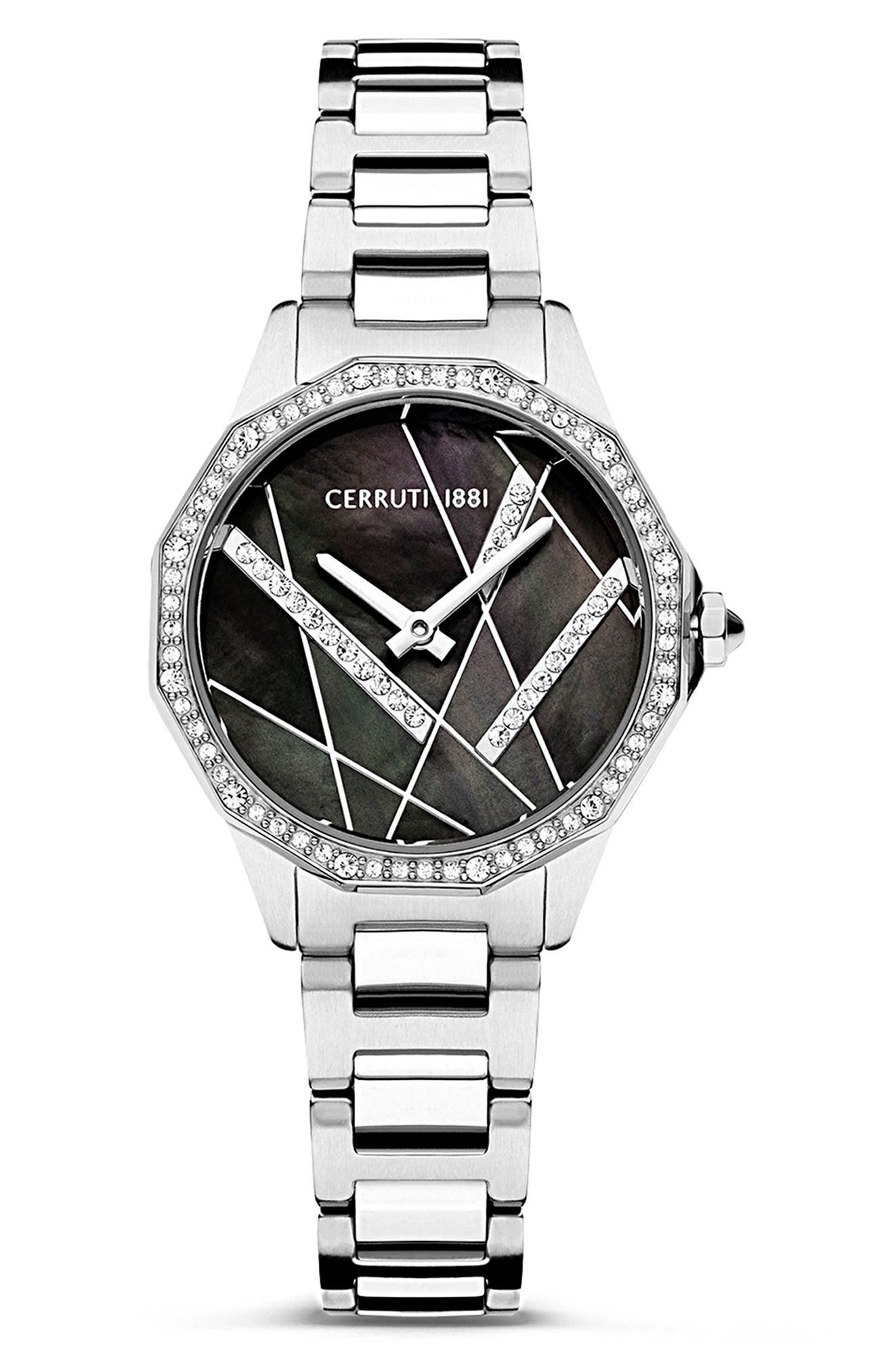 Cerruti 1881 Jesina Swarovski Crystal Bracelet Watch, 30mm | Nordstromrack
