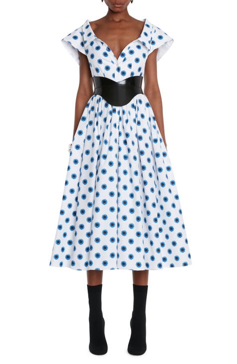 Fit Flare Midi Dress Nordstrom