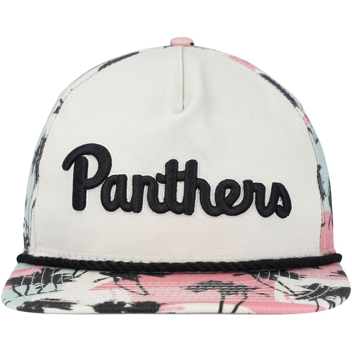 New Era Men's New Era Cream Pitt Panthers High Tide Golfer Snapback Hat ...