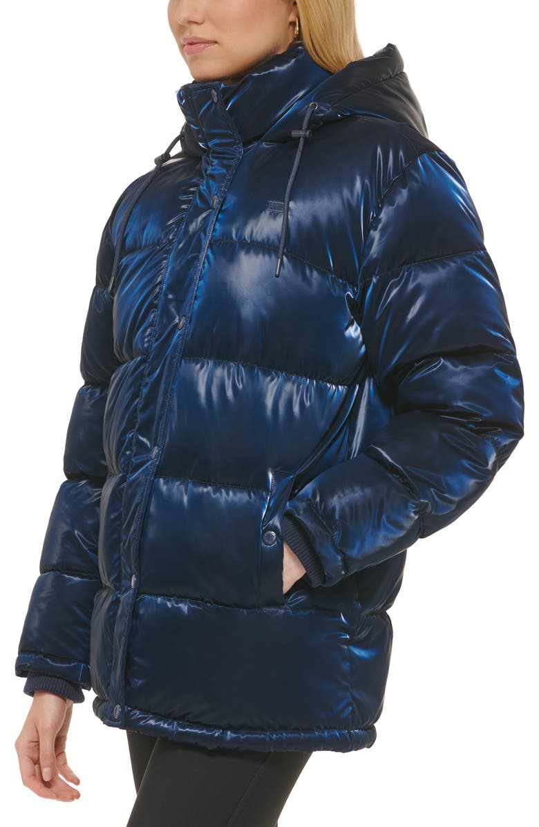 Levi's® Shiny Quilted Puffer Jacket | Nordstromrack