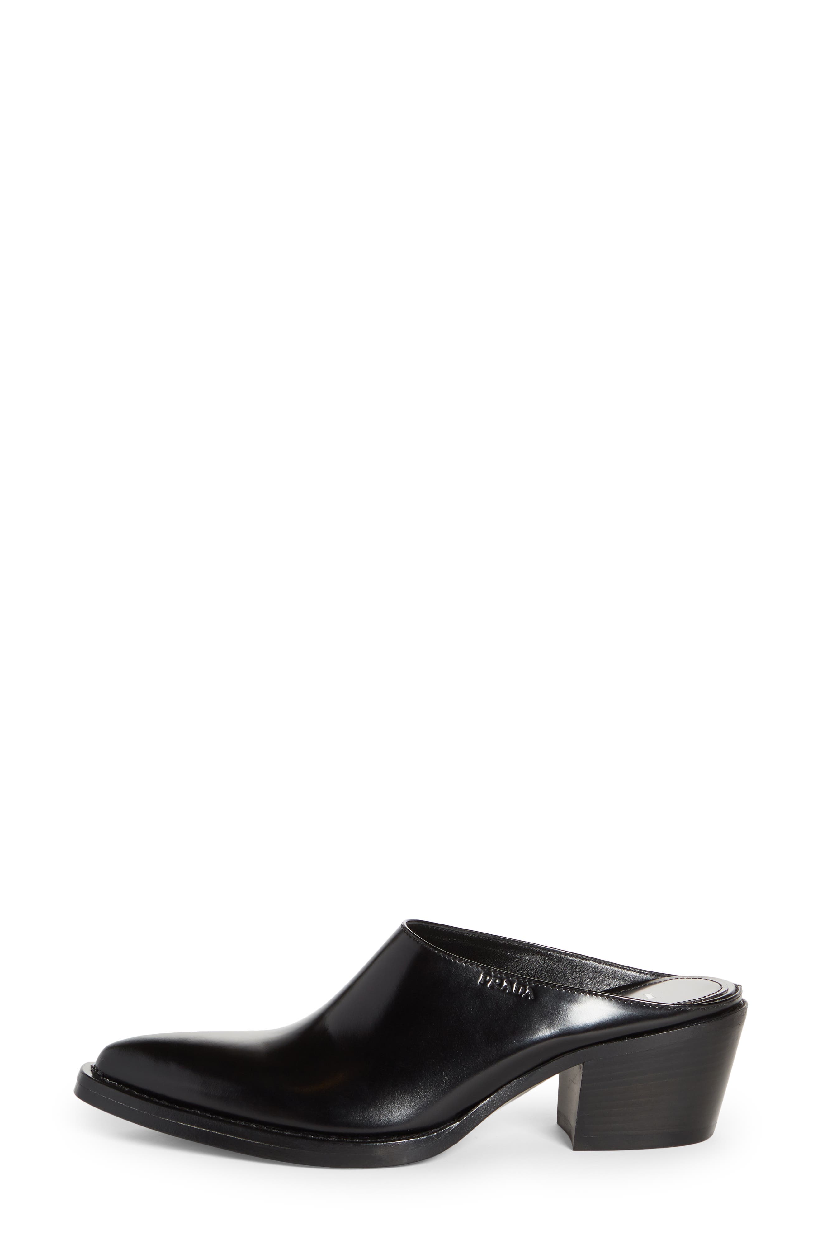 Prada Texano Pointed Toe Mule (Women) | Nordstrom