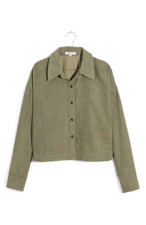 Women's Green Button Up Tops | Nordstrom