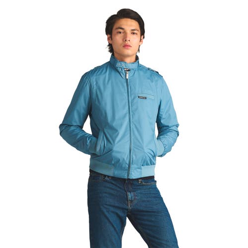 Members Only Classic Iconic Racer Jacket In Slate | ModeSens