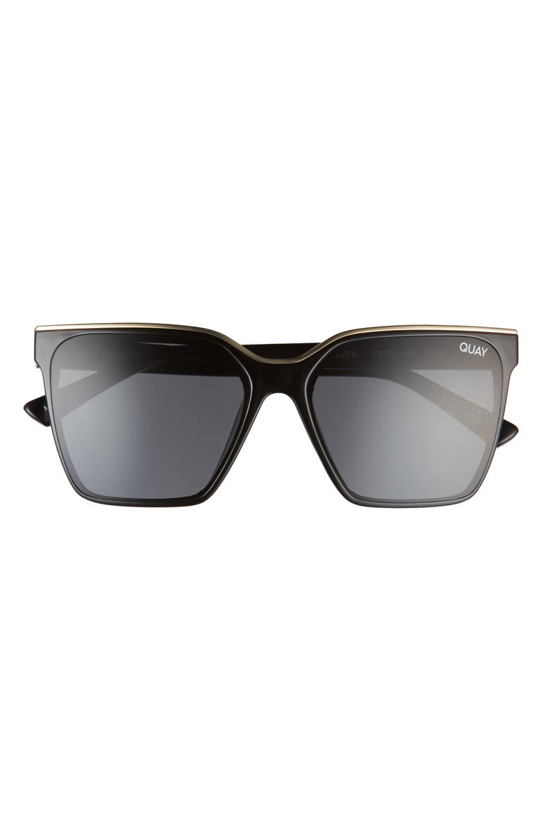 Quay Australia Level Up 56mm Polarized Square Sunglasses Nordstrom