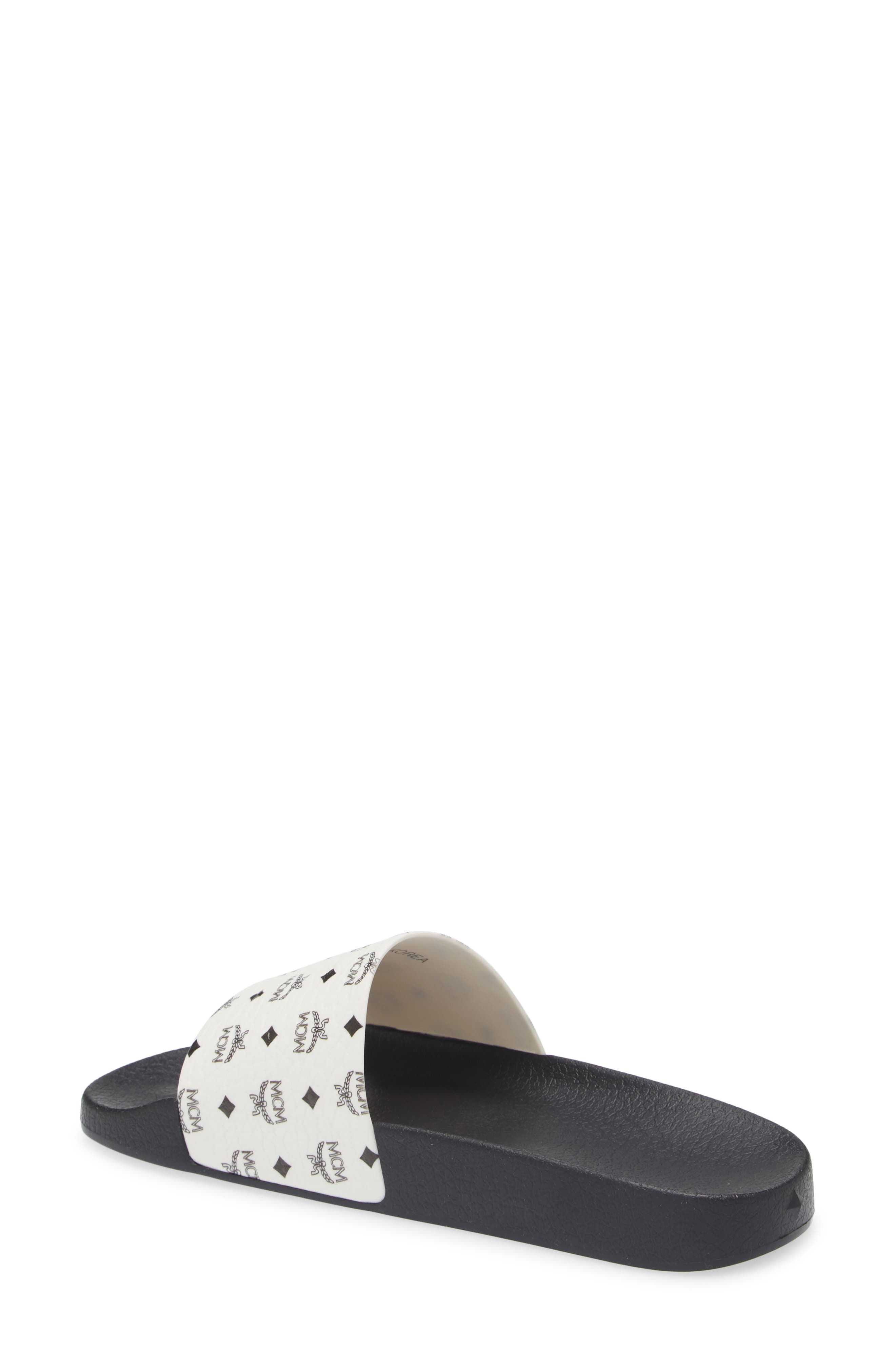 MCM Monogram Slide Sandal (Women) | Nordstrom