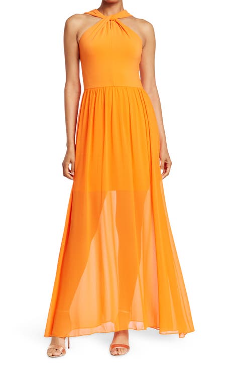 Women's Orange Formal Dresses & Evening Gowns | Nordstrom