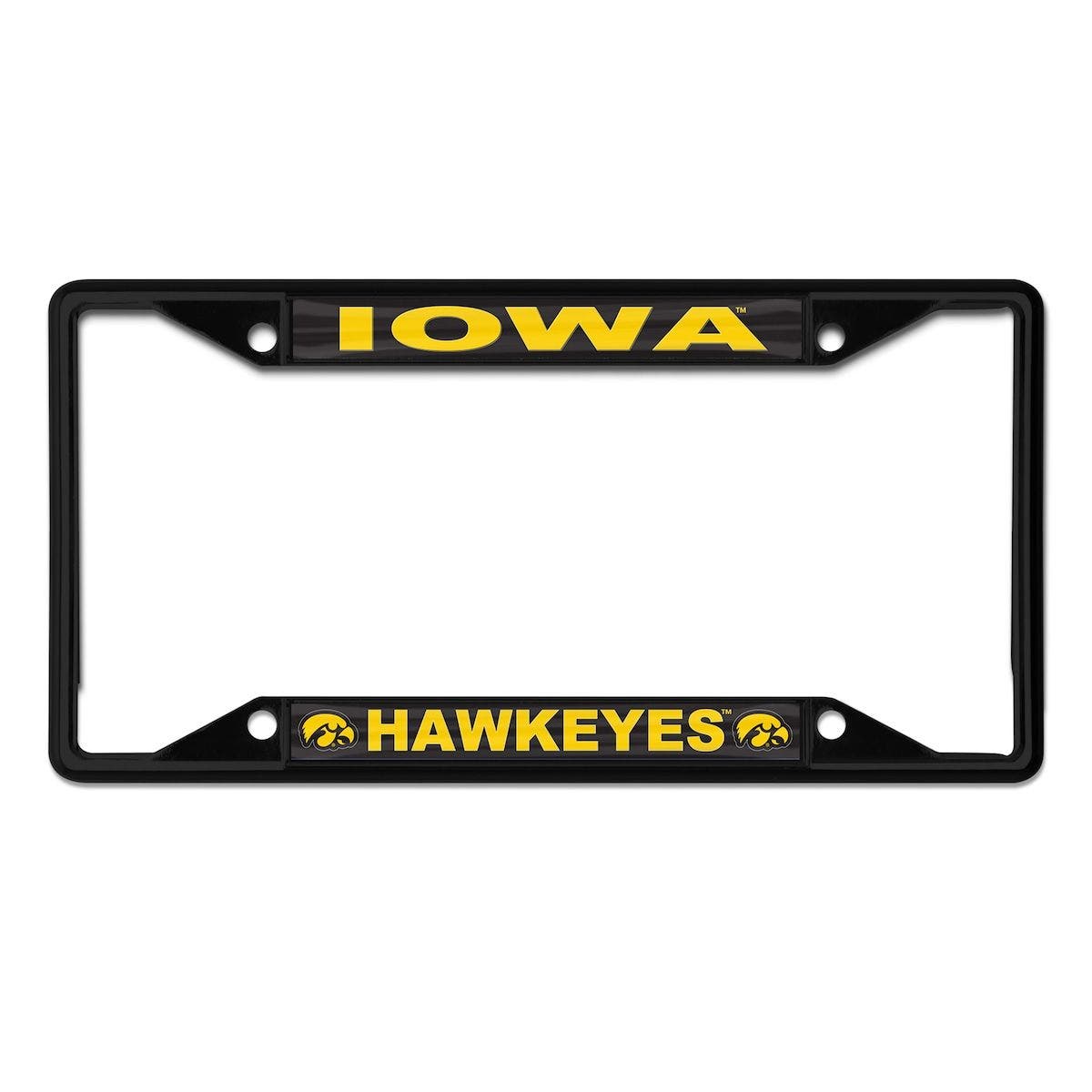 WINCRAFT Iowa Hawkeyes Chrome Color License Plate Frame | Nordstrom