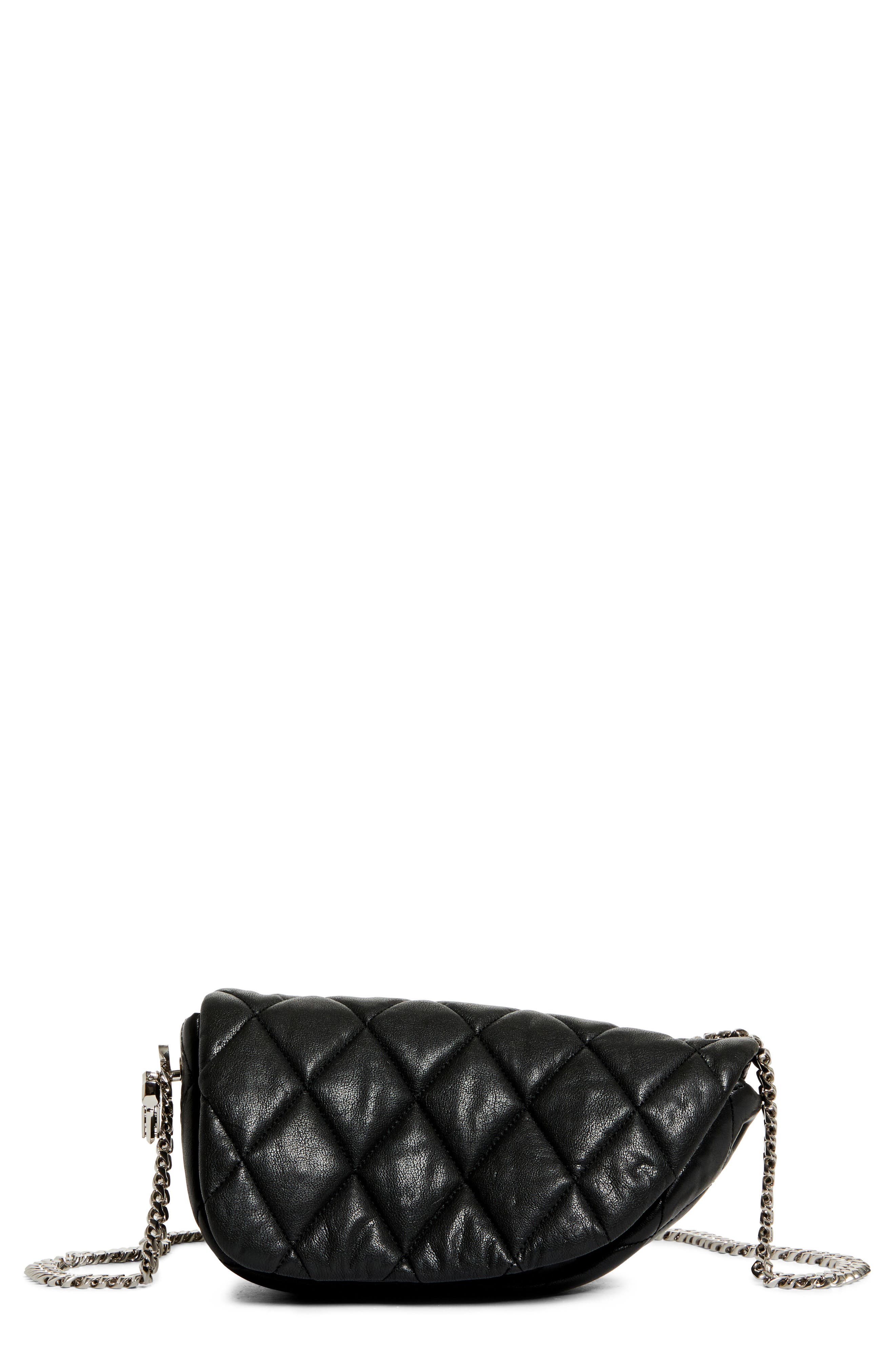 Burberry Small Shield Quilted Leather Shoulder Bag In Slate | ModeSens