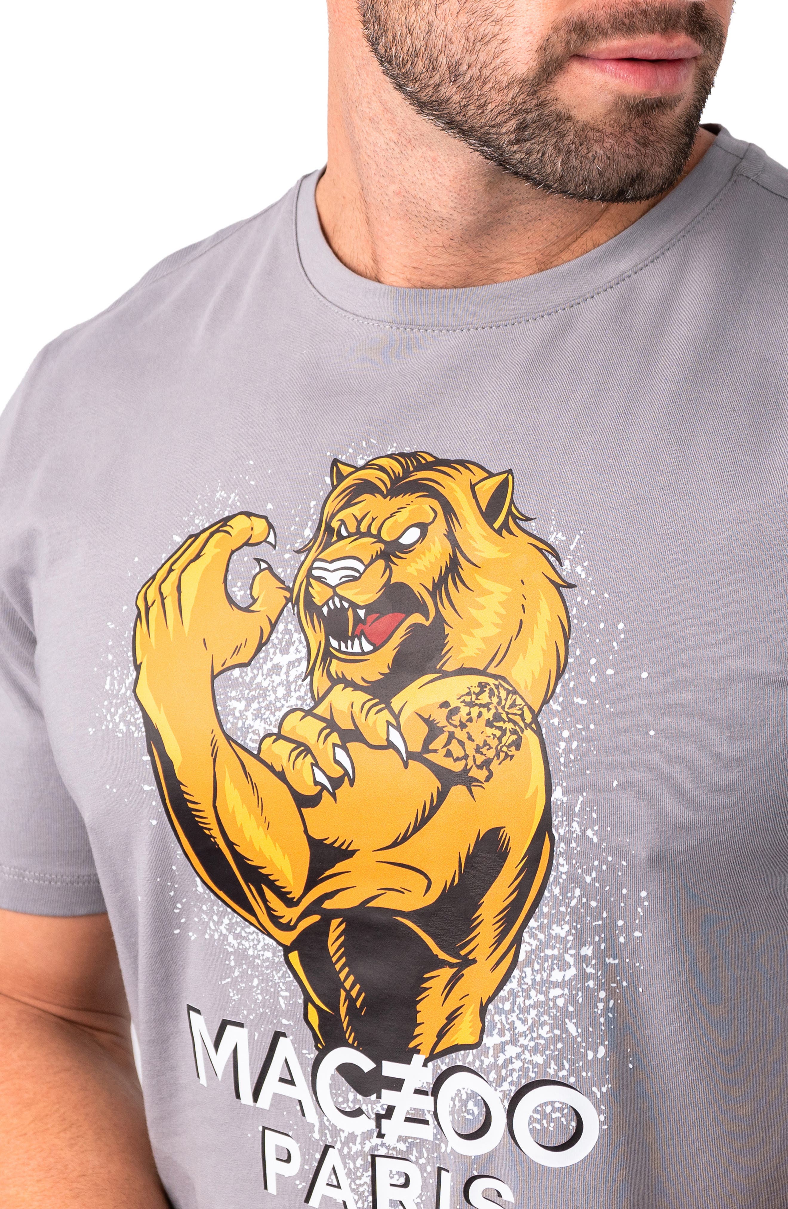 Maceoo Power Lion Logo Graphic Tee | Nordstromrack