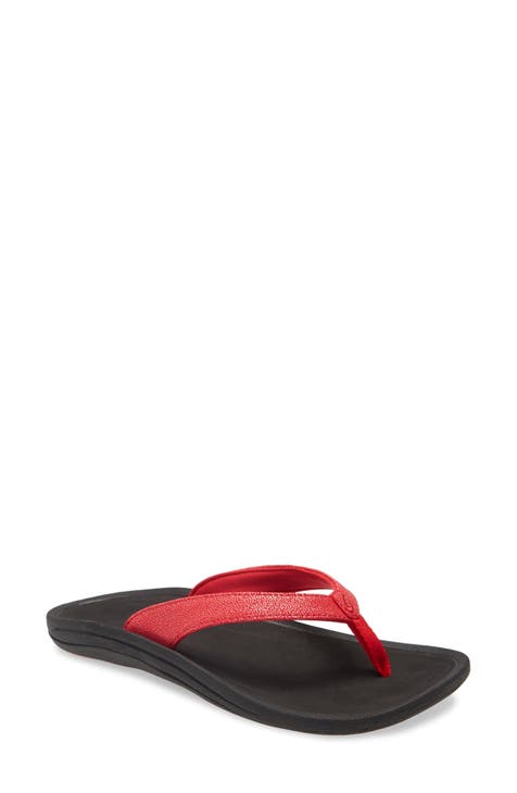 Women's Red Flat Sandals | Nordstrom