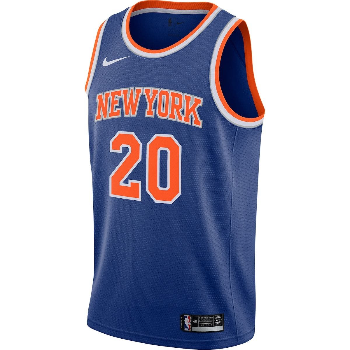 Nike Men's Nike Kevin Knox Blue New York Knicks Swingman Jersey | Nordstrom